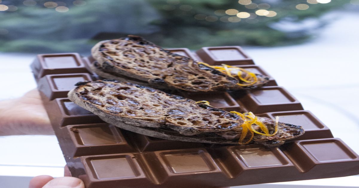 Daniele Bonzi e il panino con strolghino (di cioccolato)